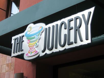 juicery - Professional Sign Builder | Custom Signs | New York City